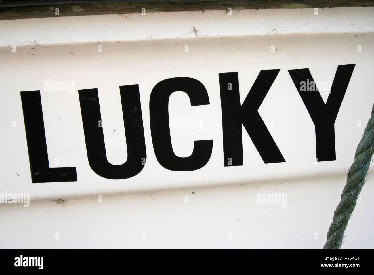 the word lucky Stock Photo - Alamy