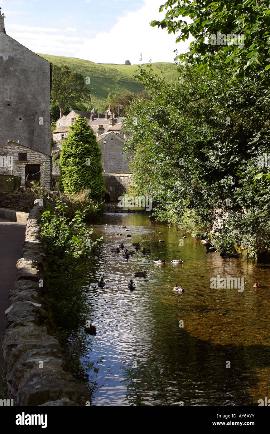 Derbyshire Castleton Peakshole Water Stock Photo - Alamy