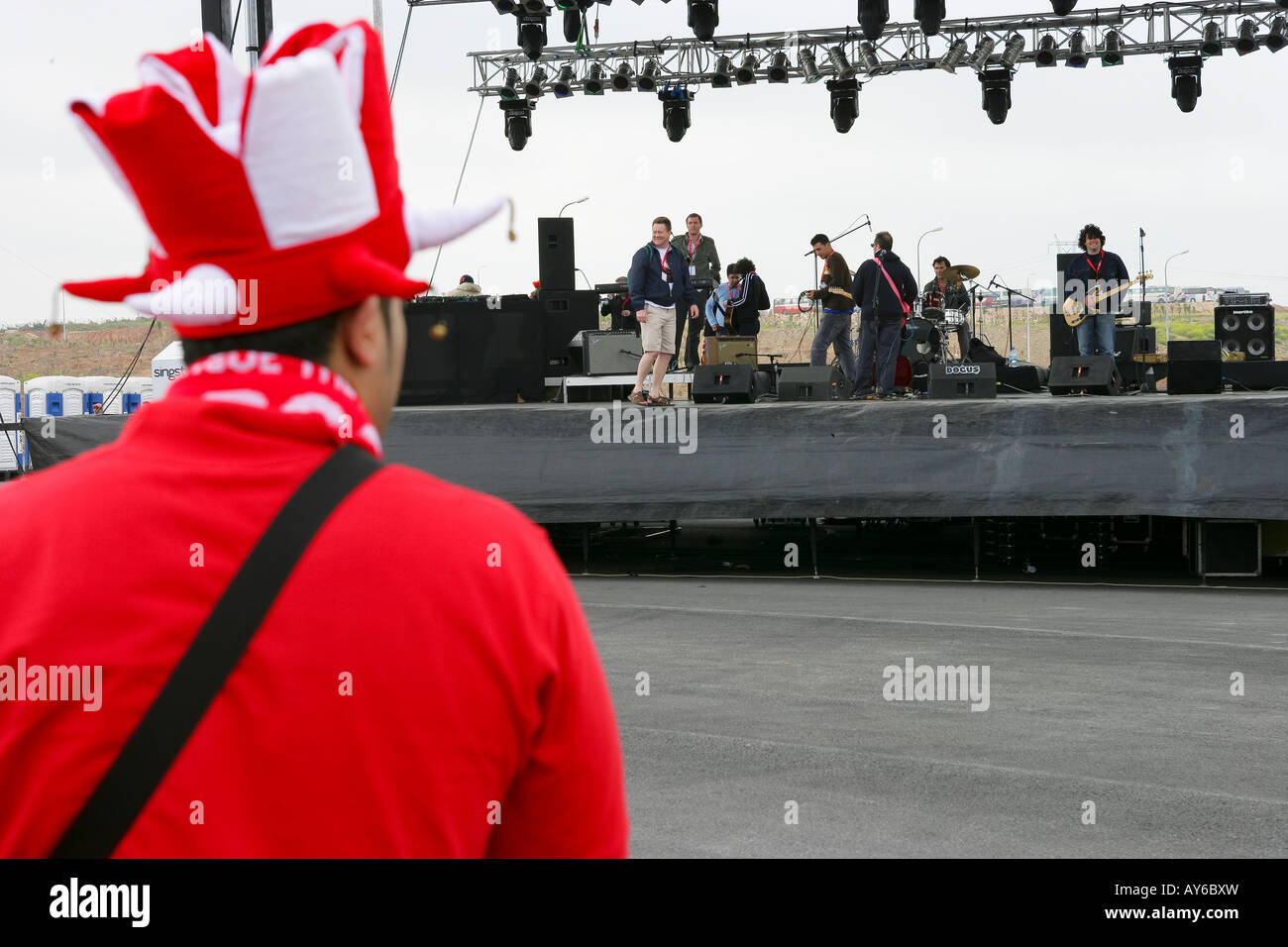 Liverpool fan in Istanbul for the 2005 UEFA Champions League Final ...