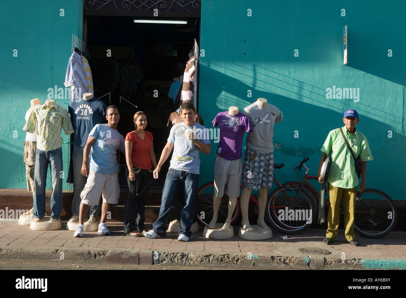 People of Leon Nicaragua Stock Photo - Alamy