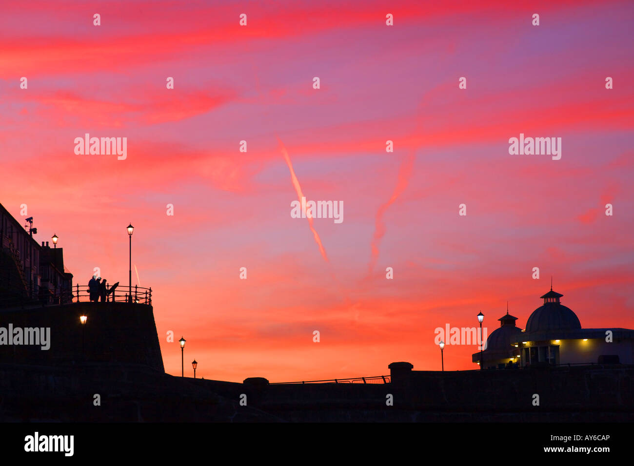 Sunset,Cromer pier "North Norfolk" UK Stock Photo - Alamy