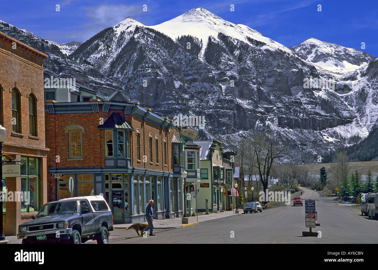 Main street telluride hi-res stock photography and images - Alamy