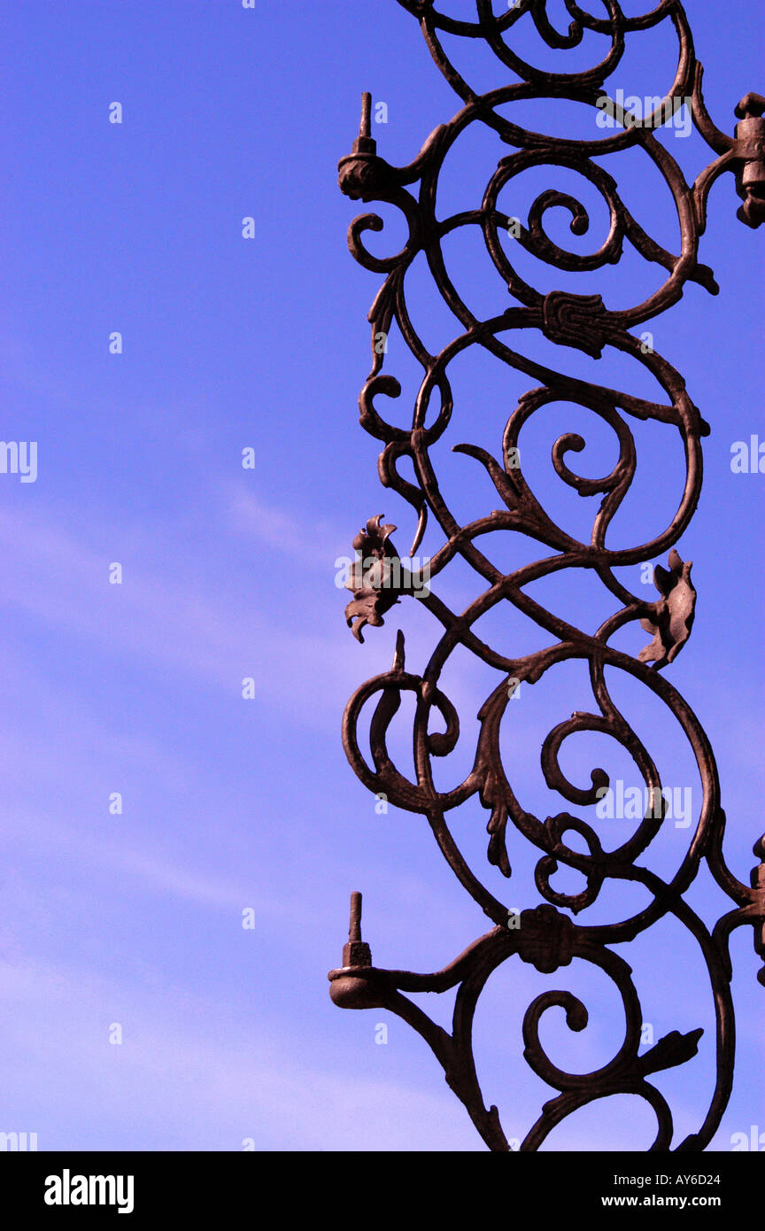 Medieval architecture wrought iron work hi-res stock photography and ...