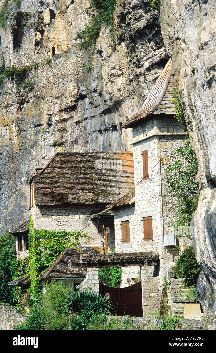 Lot vallée du célé cabrerets hi-res stock photography and images - Alamy