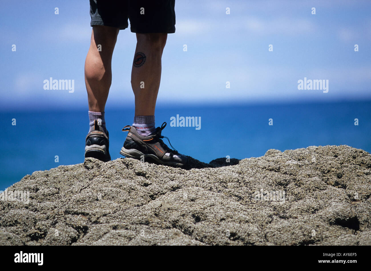 Muscular legs of man hi-res stock photography and images - Alamy