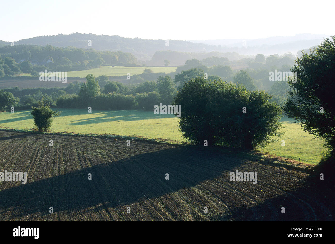 Limousin Creuse Haute Marche Environs de Guéret Stock Photo - Alamy