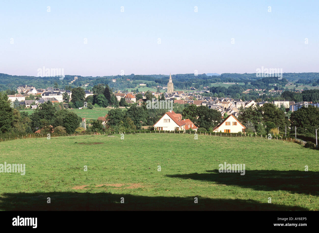 Limousin Creuse La Souterraine Stock Photo - Alamy