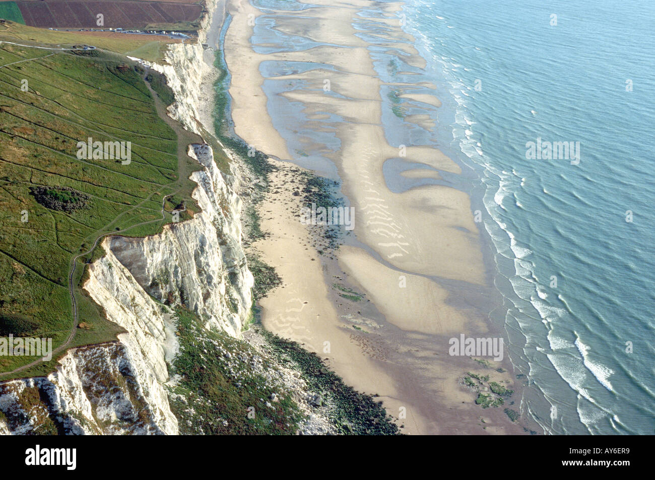 France Nord Pas de Calais Le Cap Griz Nez Stock Photo - Alamy