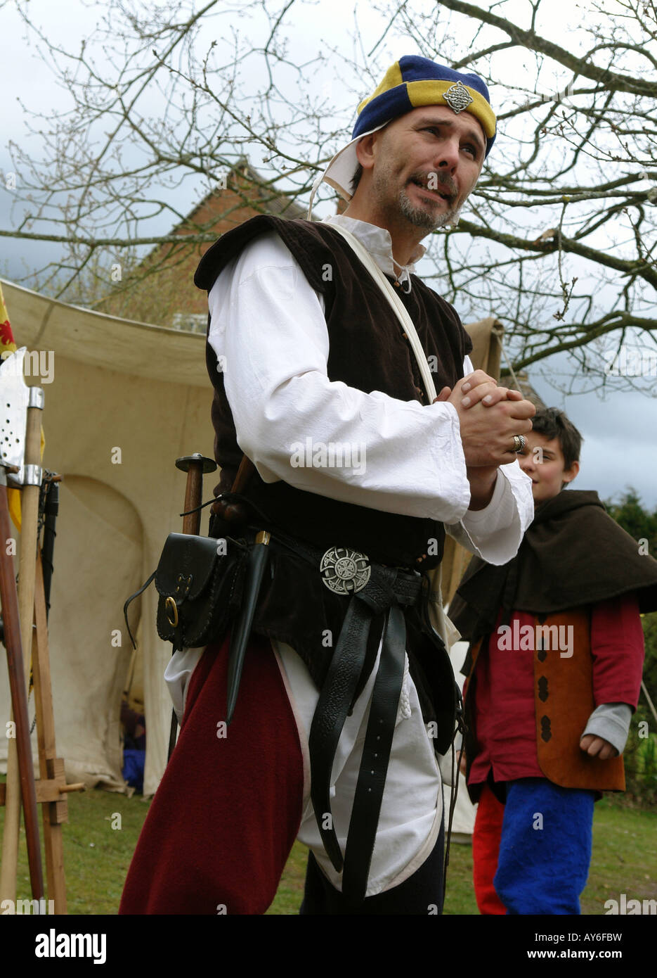 Welsh soldier medieval hi-res stock photography and images - Alamy