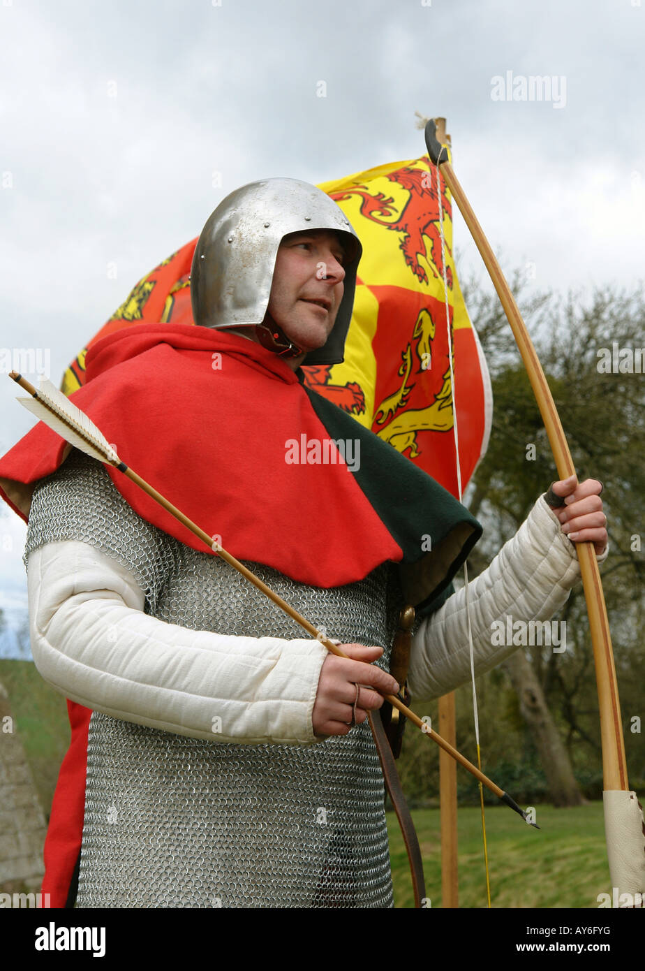 Welsh medieval soldiers hi-res stock photography and images - Alamy