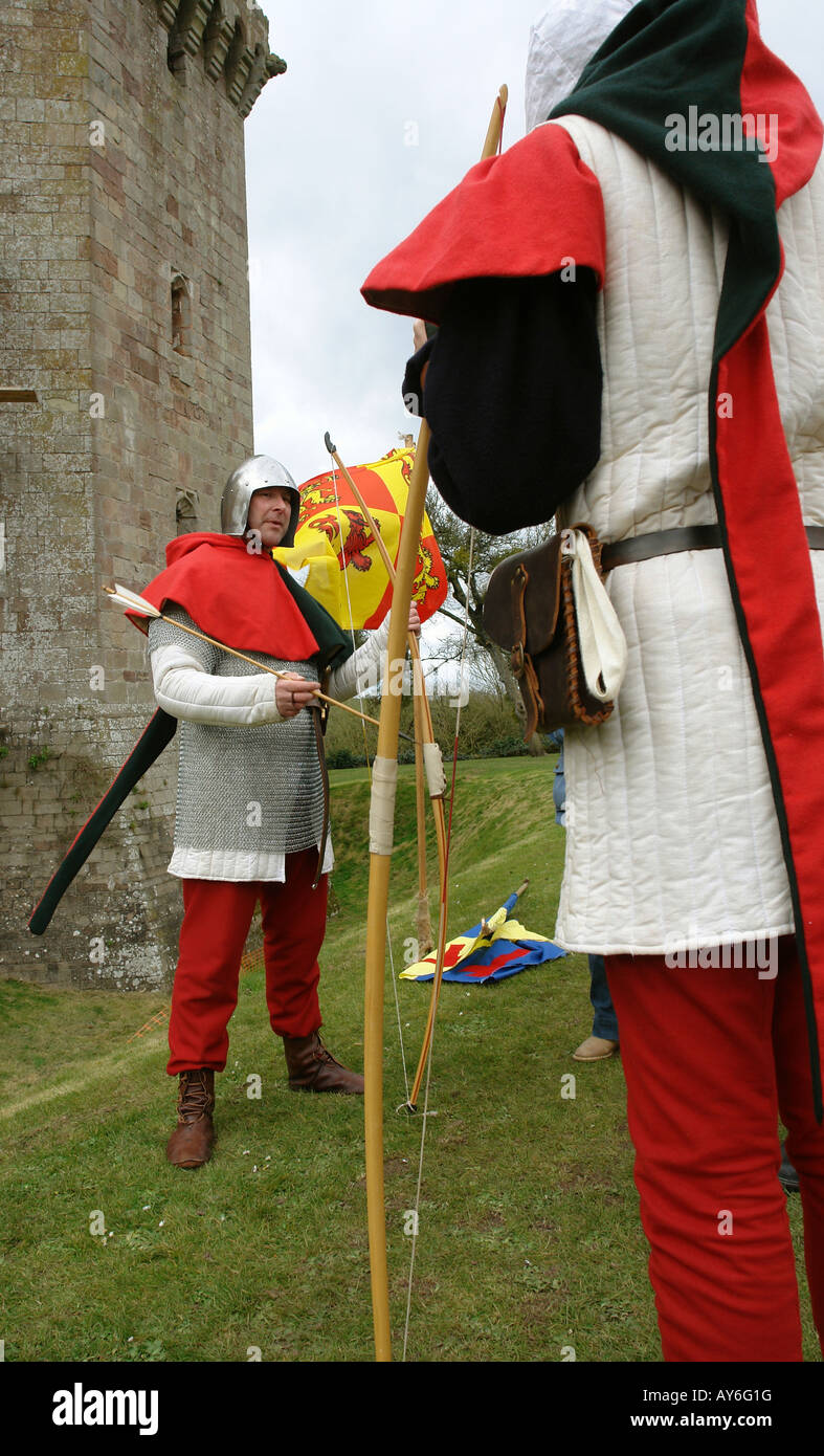 Welsh medieval soldiers hi-res stock photography and images - Alamy