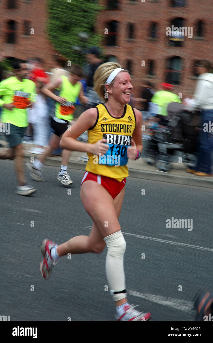 Manchester BUPA Fun Run Stock Photo - Alamy