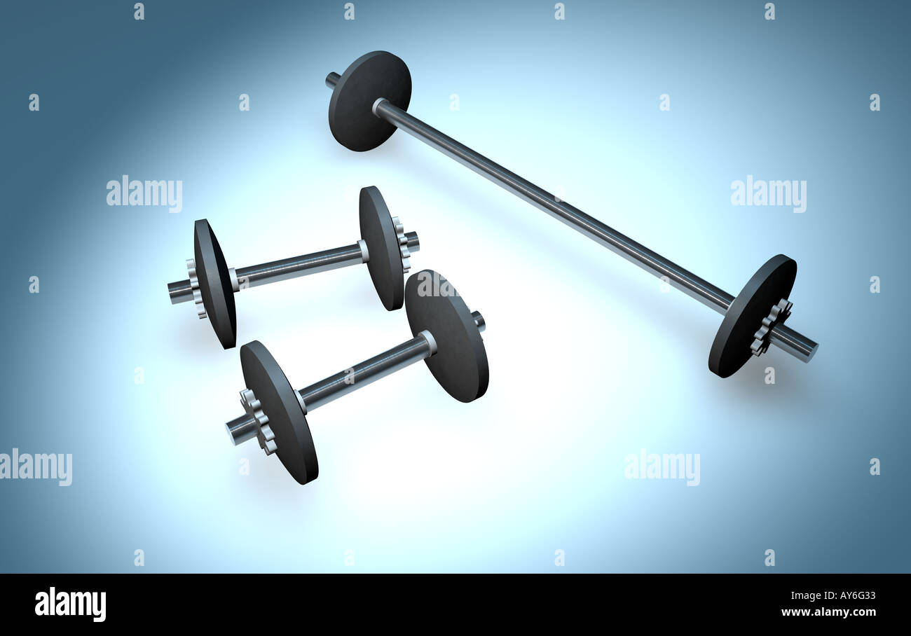 Large small weights hi-res stock photography and images - Alamy