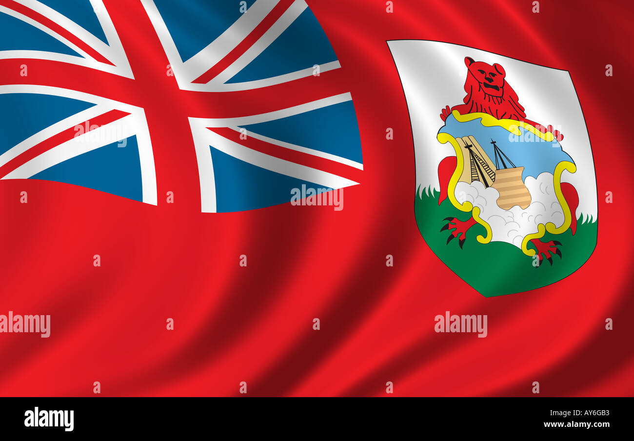 Flag of Bermuda Stock Photo - Alamy