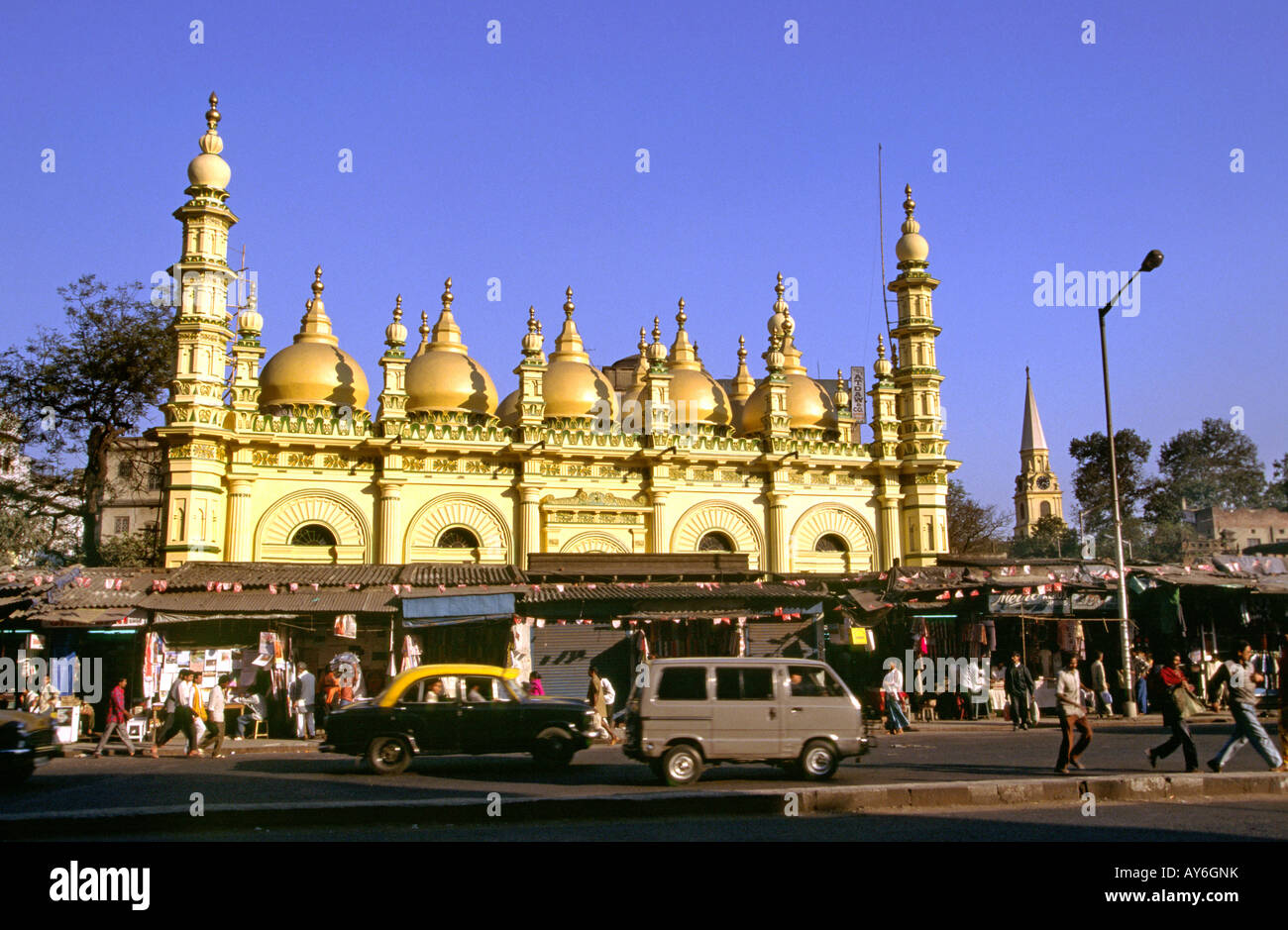 India West Bengal Calcutta Kolkata Tipu Sultans Mosque Stock Photo - Alamy