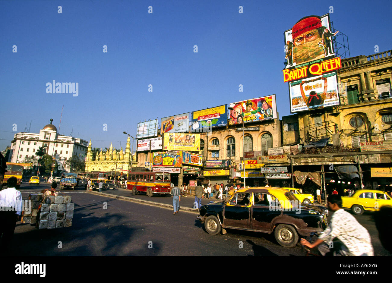 Chowringhee road hi-res stock photography and images - Alamy