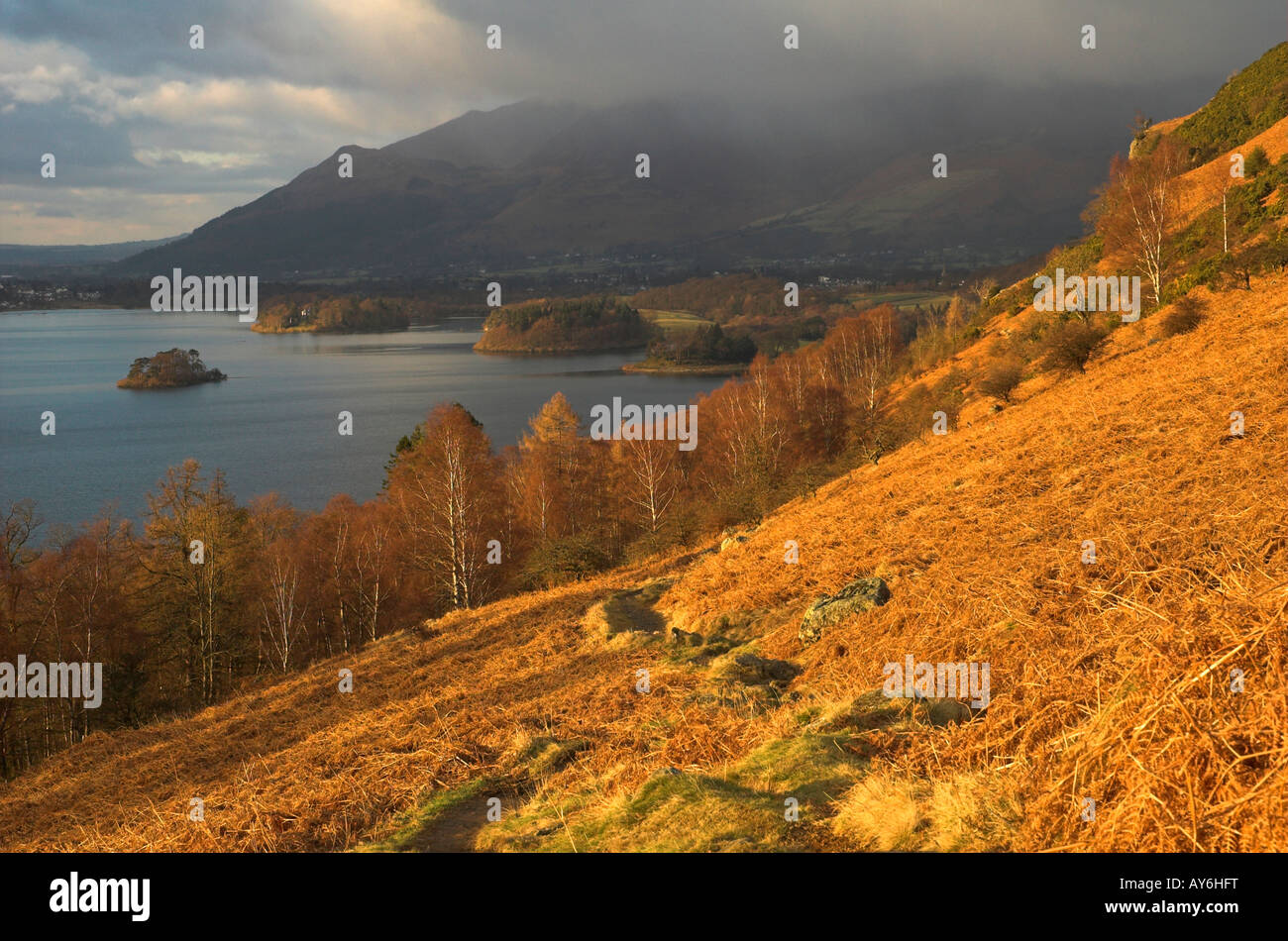 Footpath erosion lake district hi-res stock photography and images - Alamy
