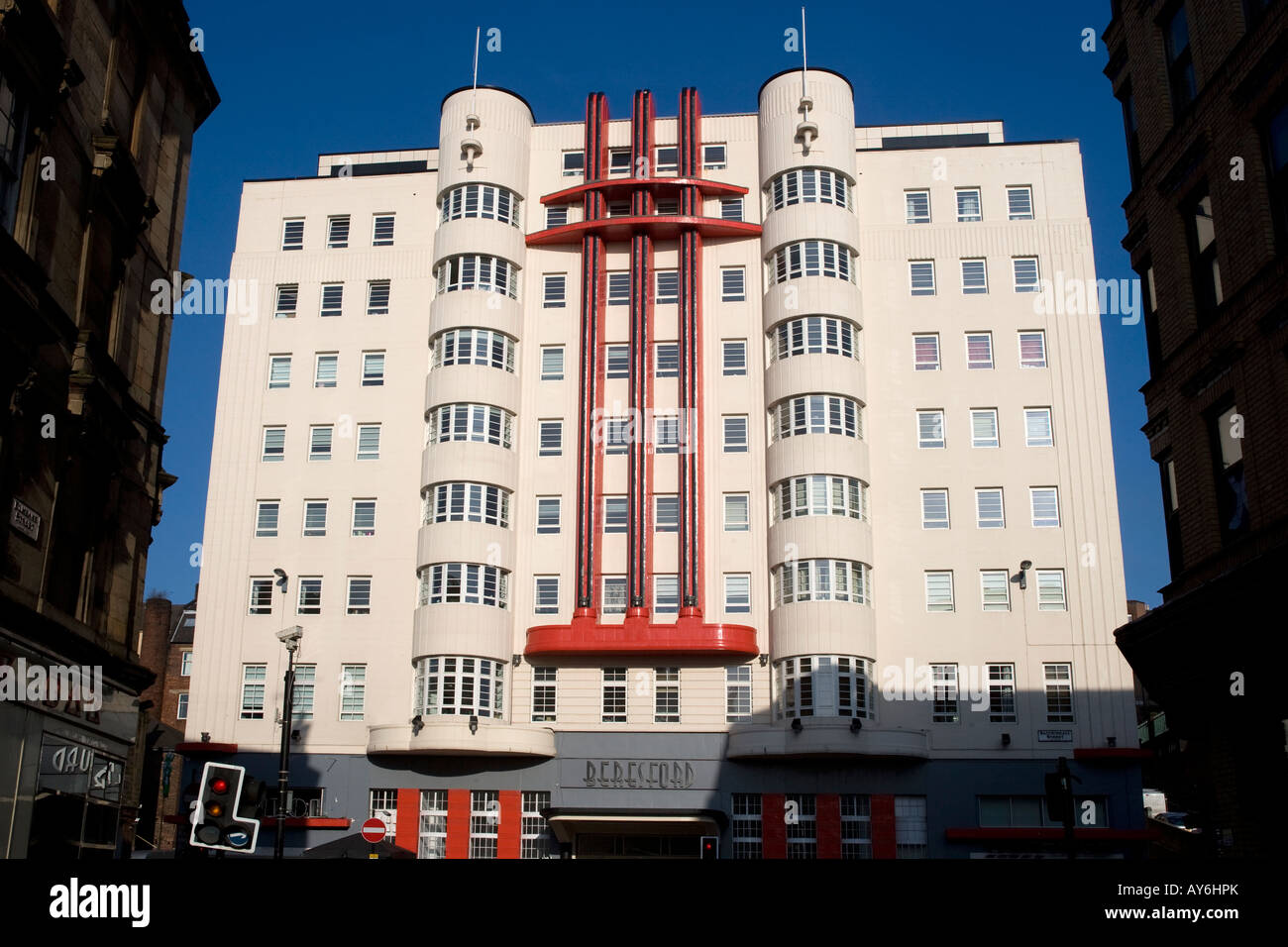 Beresford Building Sauchiehall Street Glasgow Scotland Stock Photo - Alamy