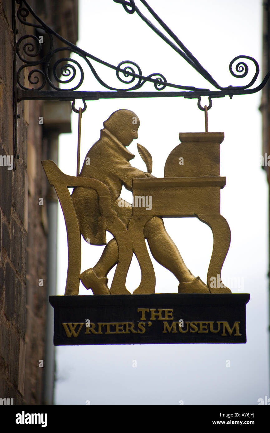 The Writers Museum Edinburgh Scotland Stock Photo - Alamy
