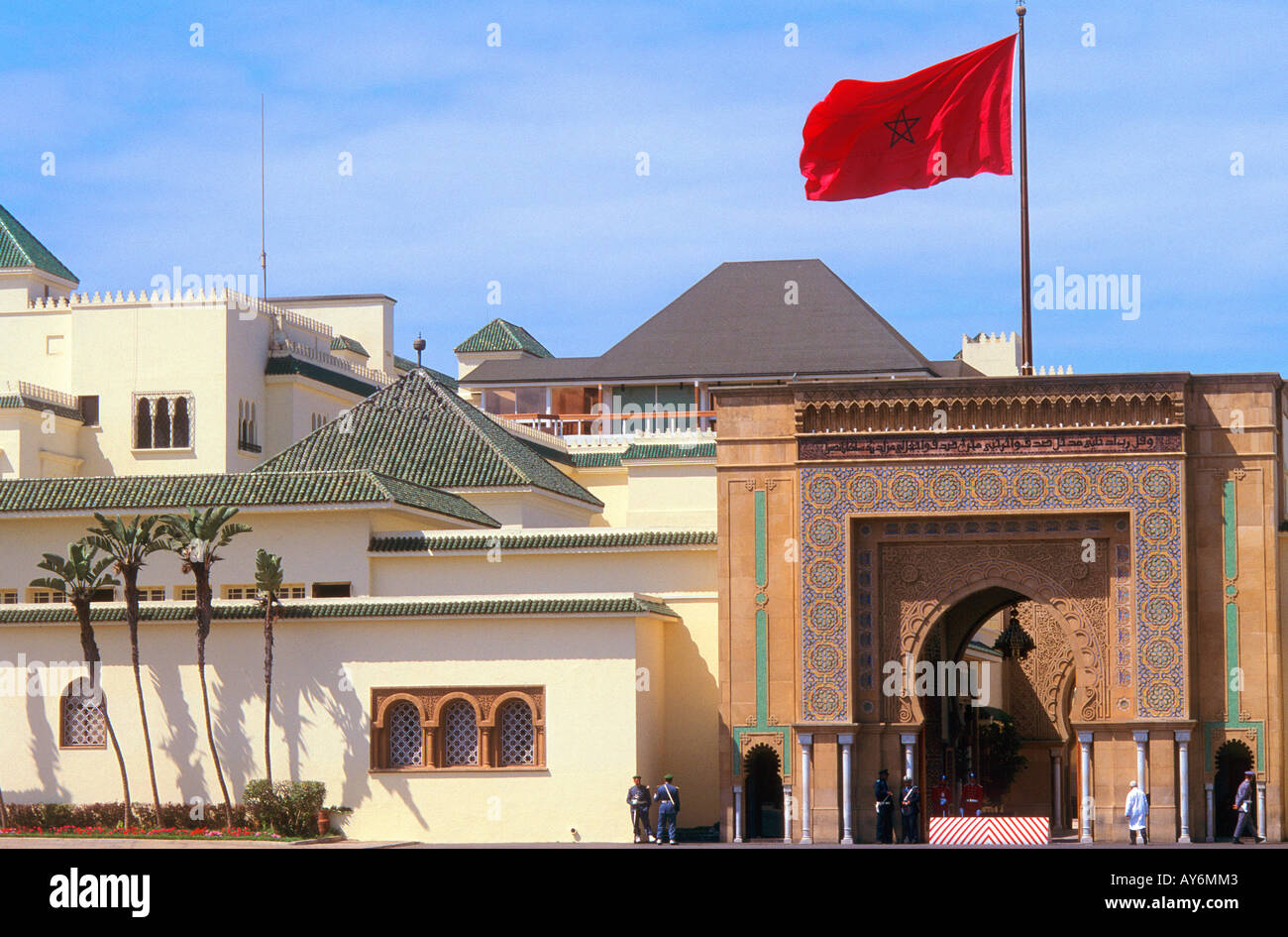 Morocco The Atlantic Coast Rabat Royal Palace Stock Photo - Alamy Morocco The Atlantic Coast Rabat Royal Palace Stock Photo - Alamy