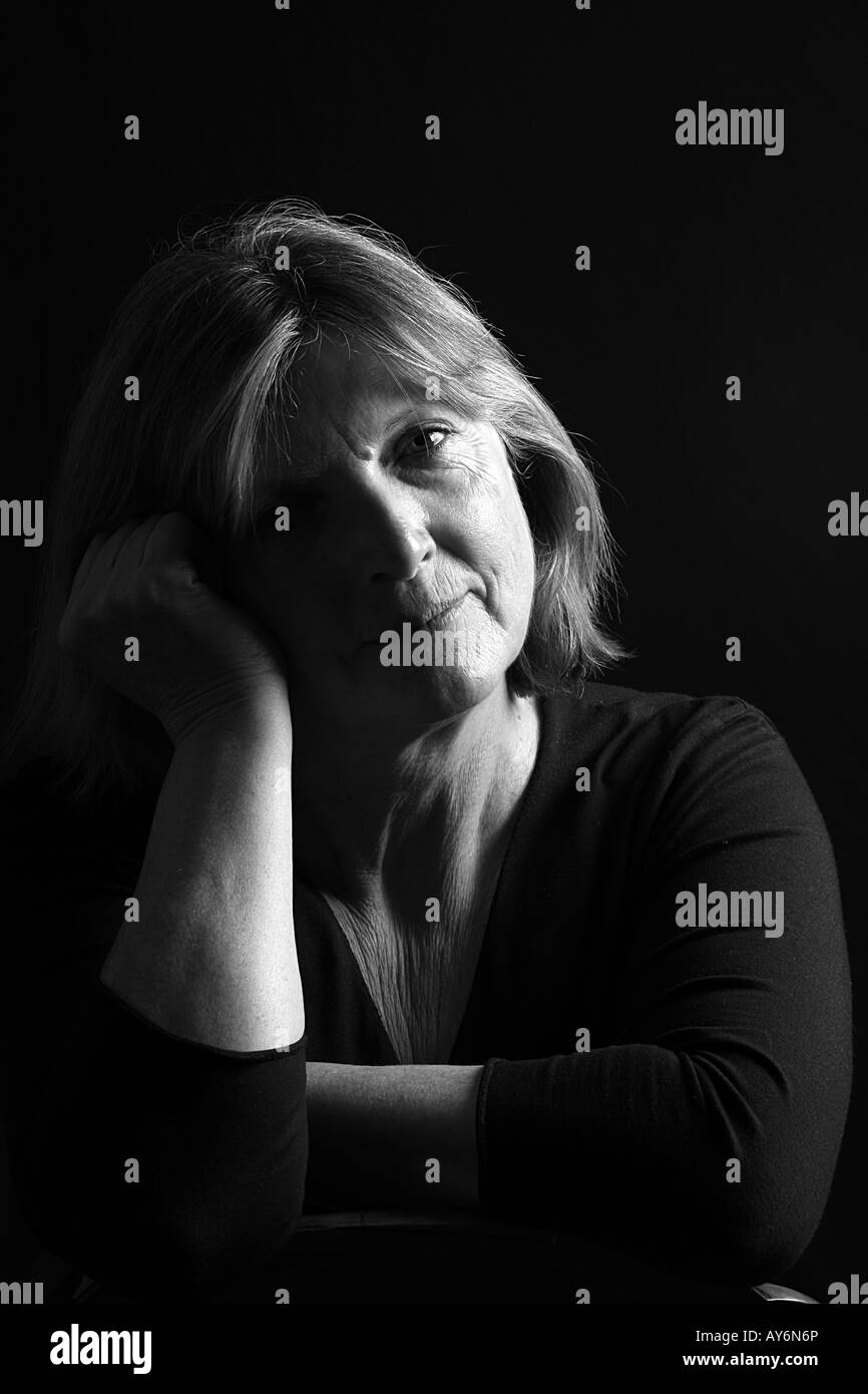 Lady retired Black and White Stock Photos & Images - Alamy