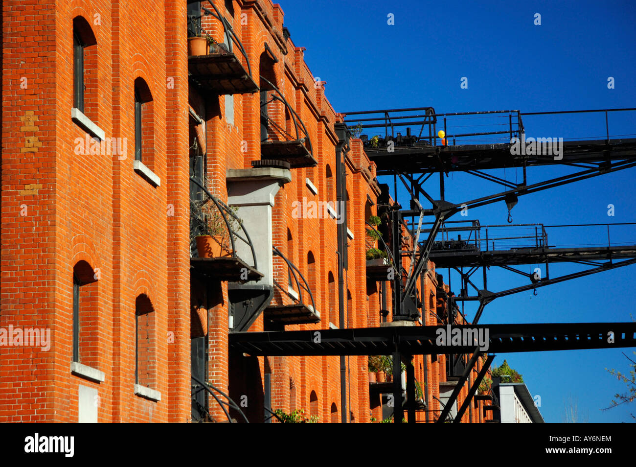 Old Storage Buildings recycled in Puerto Madero, City of Buenos Aires ...
