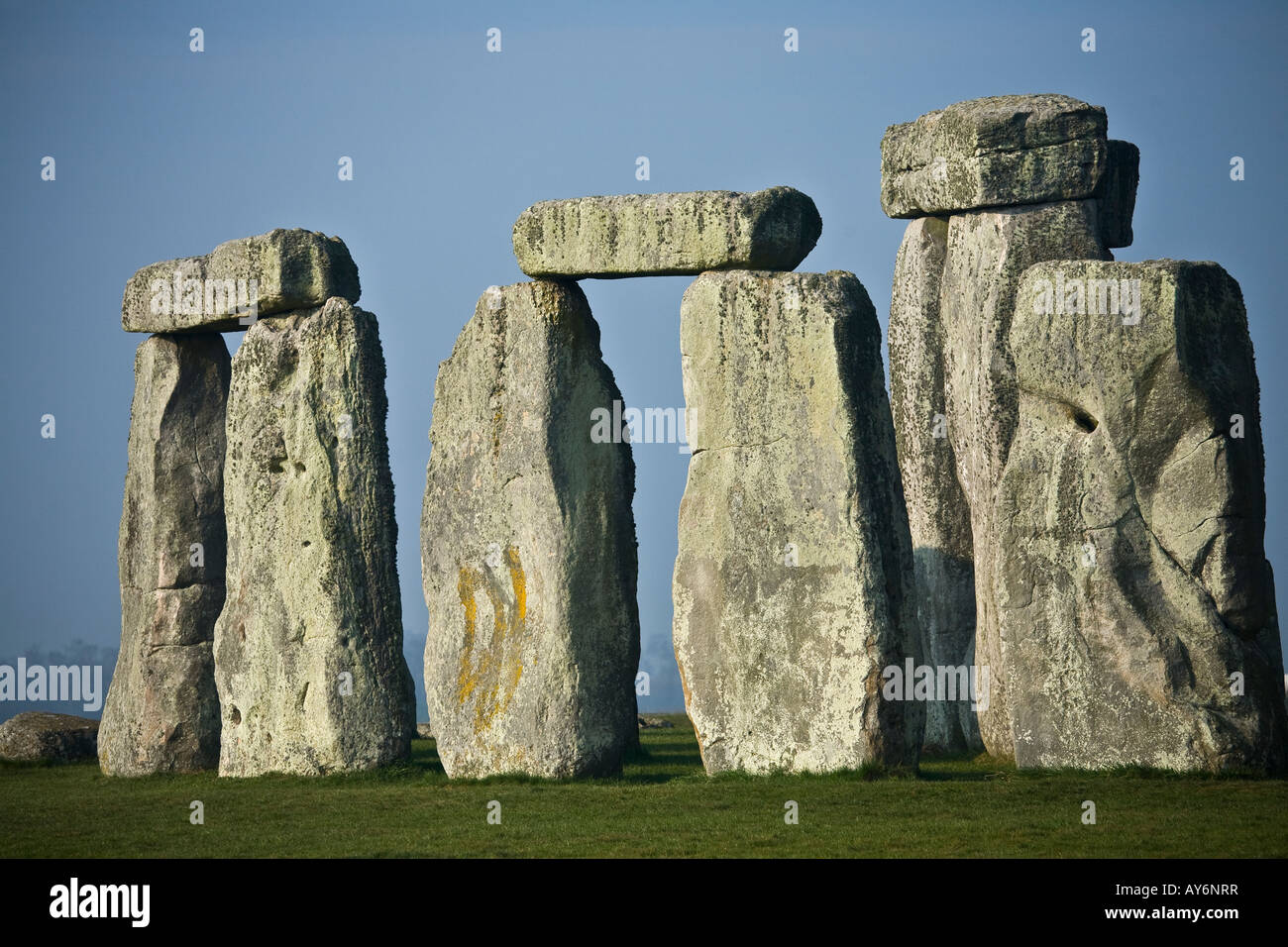 Prehistoric stone monument from 2200 BC Stonehenge stands in the ...