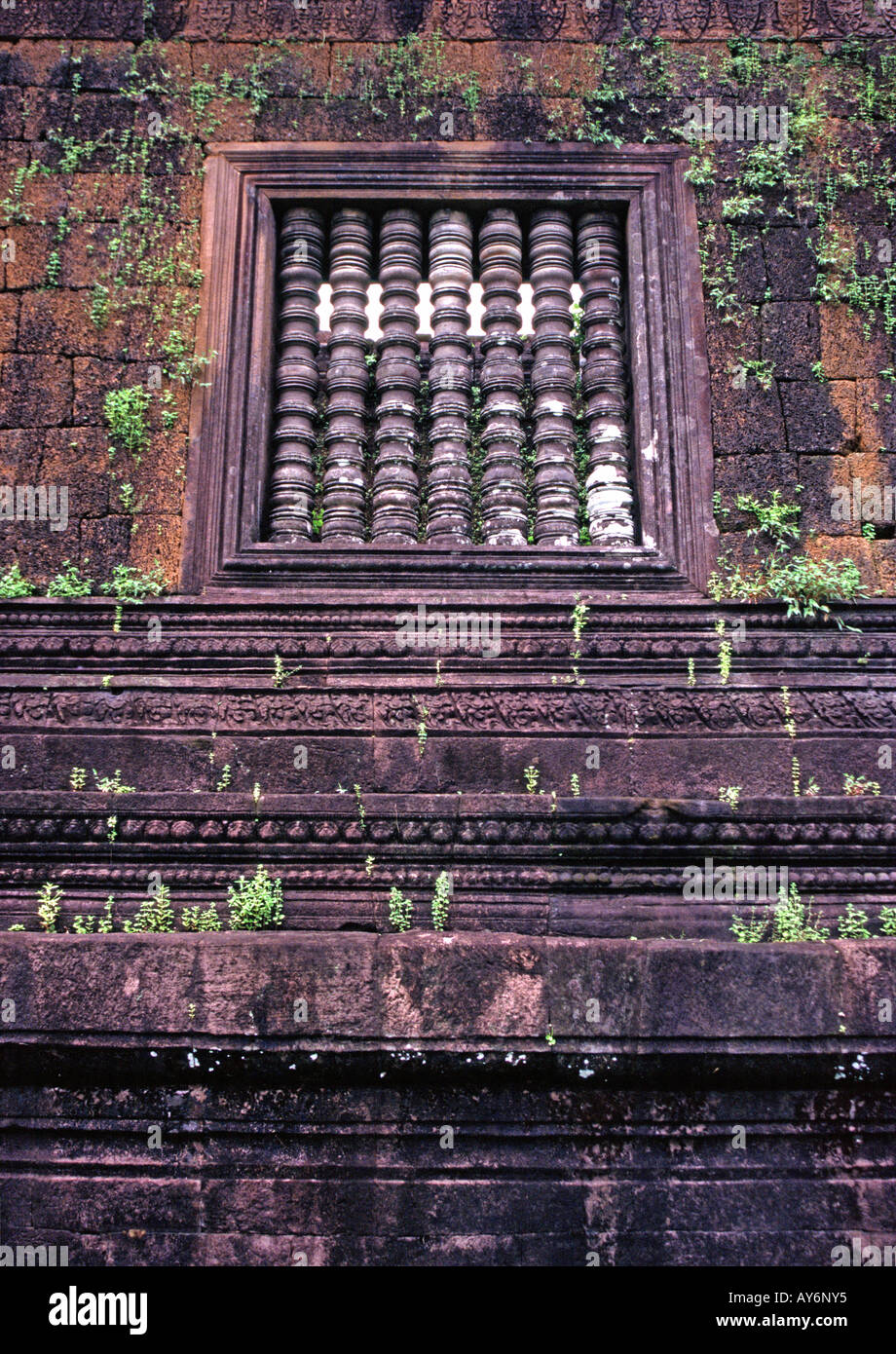 Typical khmer style stone barred hi-res stock photography and images ...