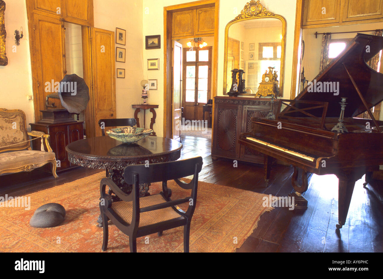 Mauritius the route of the tea Colonial House Le Morne Saint Aubin ...