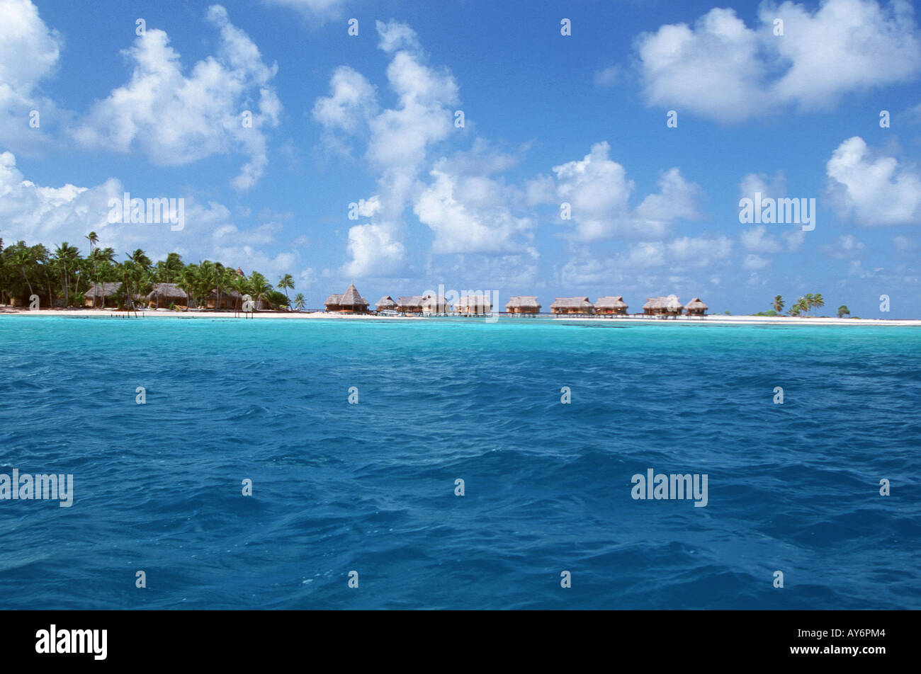 French Polynesia Tikehau s atoll Tuamotu Stock Photo - Alamy