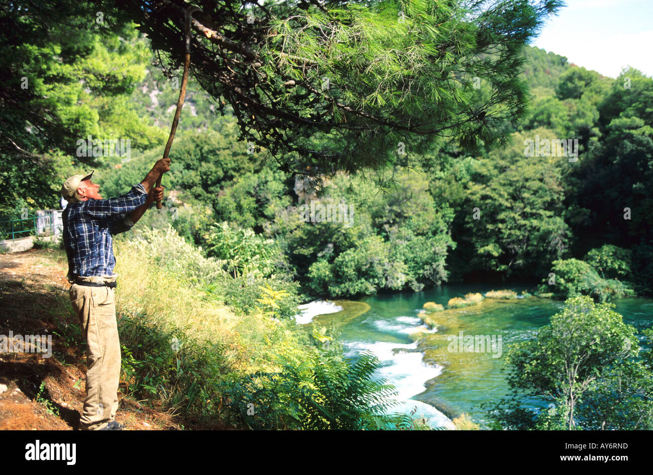 Croatia Parc national Krla Stock Photo - Alamy