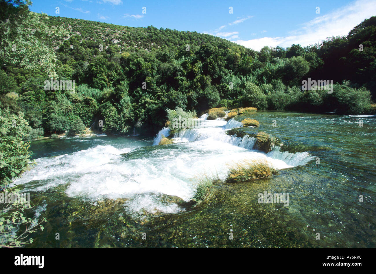 Croatia Parc national Krla Cascade Skradin Stock Photo - Alamy