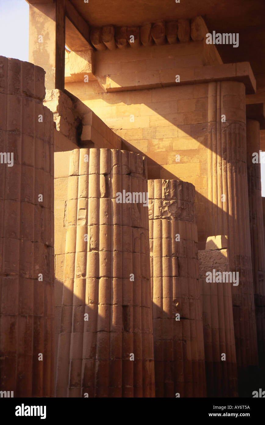 Funerary complex of zoser hi-res stock photography and images - Alamy