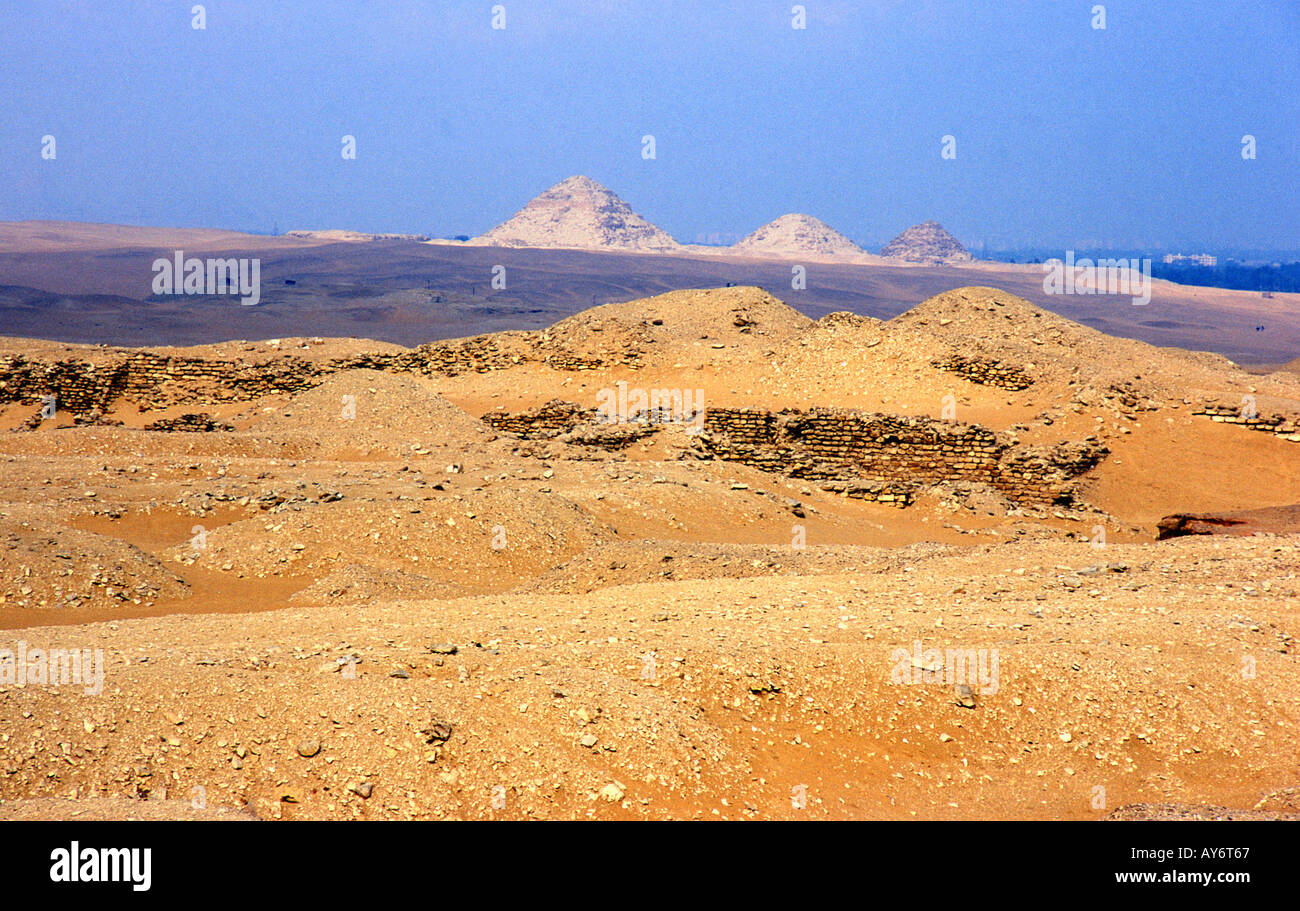 Unfinished Pyramid of Sekhemkhet Sakkara Saqqara Saqqarah Cairo Arab ...