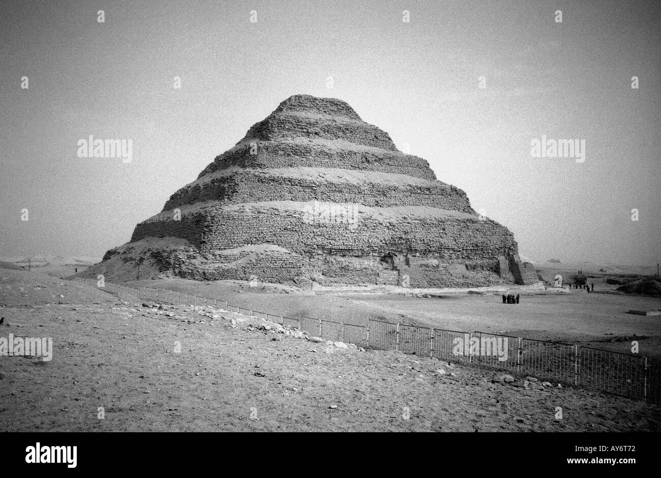 Djoser's step Pyramid of Zoser Sakkara Saqqara Saqqarah Cairo Arab ...