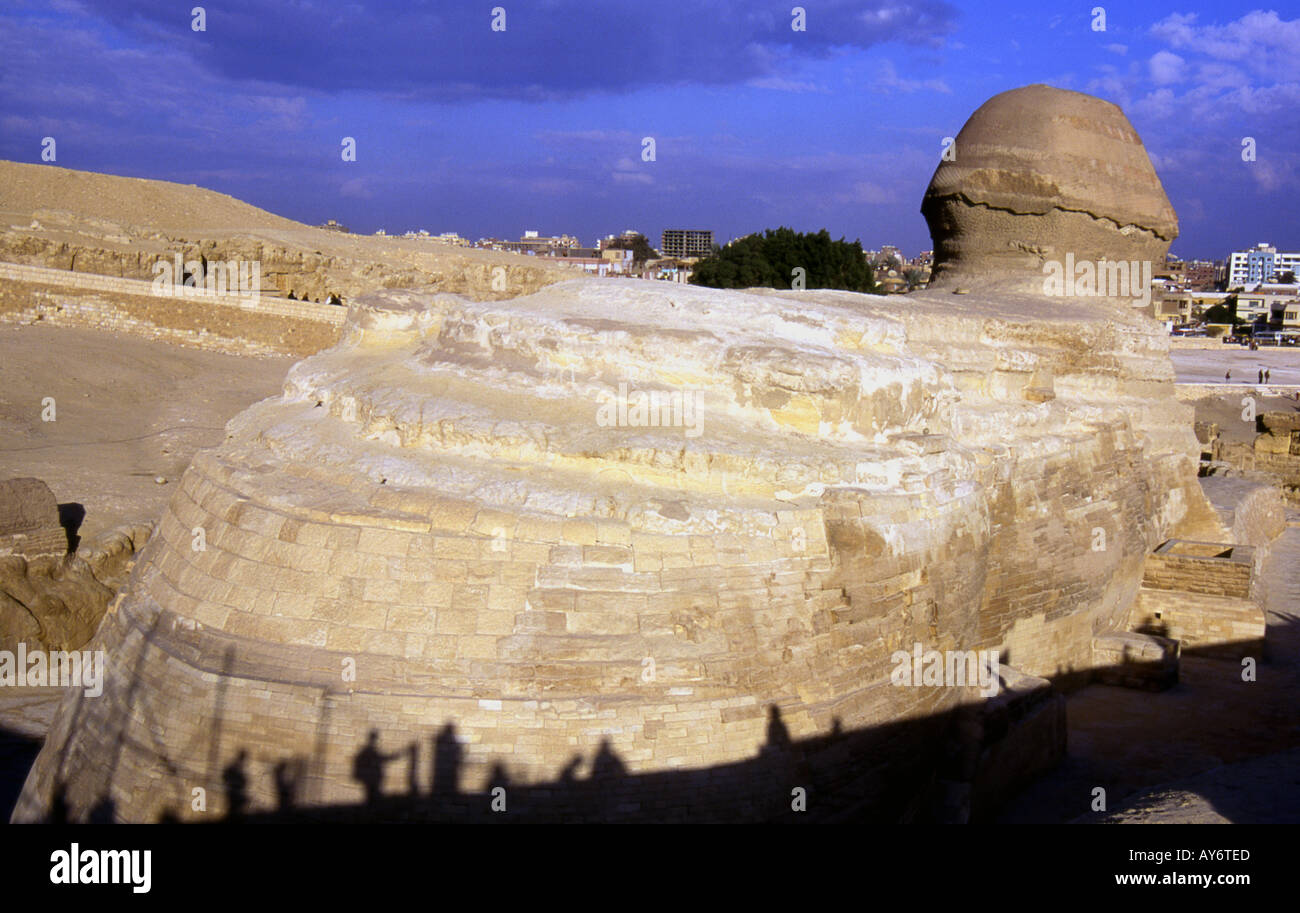 Great Sphinx Valley Temple Giza Cairo Arab Republic of Egypt Egyptian ...