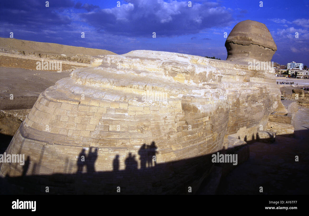 Great Sphinx Valley Temple Giza Cairo Arab Republic of Egypt Egyptian ...