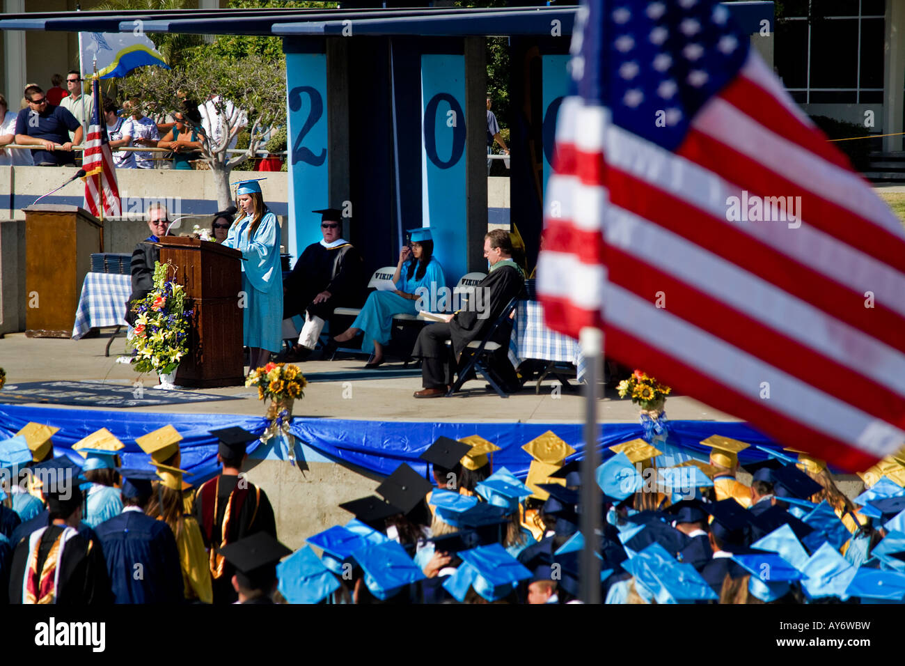 Female Graduation Speaker High Resolution Stock Photography and Images ...