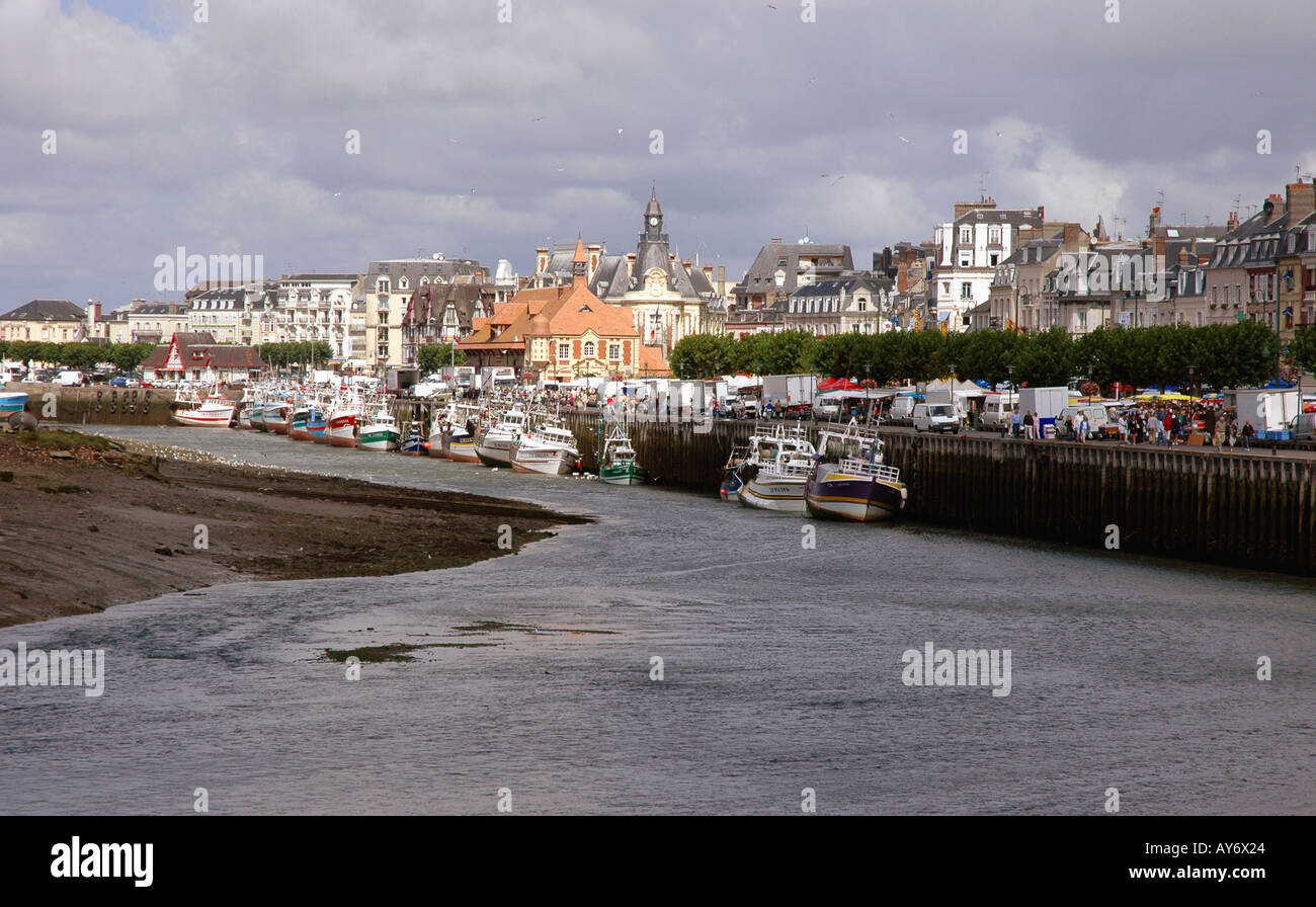 Panoramic View of Trouville English Channel La Manche Normandy North ...