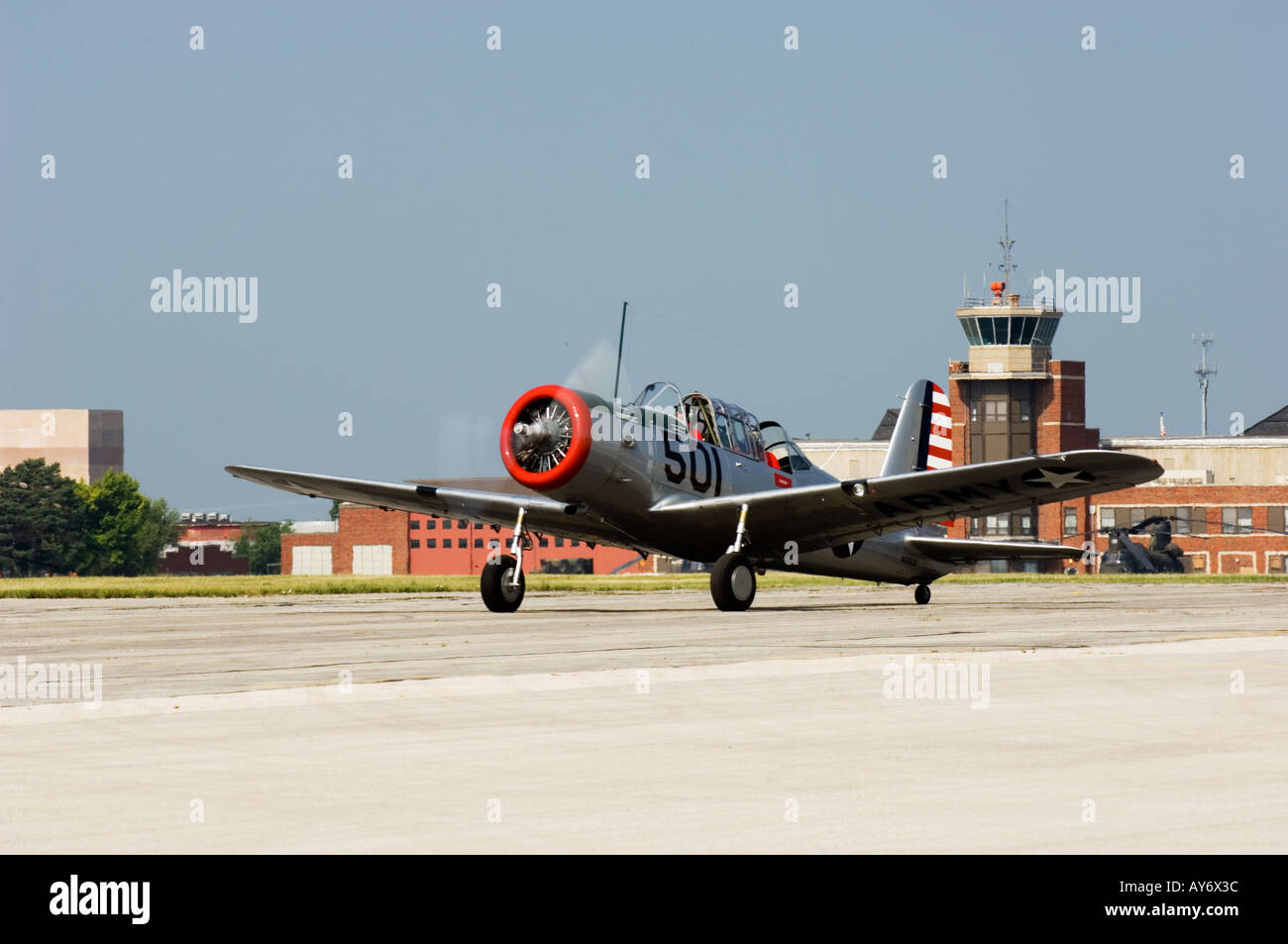 World War II US Aircraft & Airport Stock Photo - Alamy