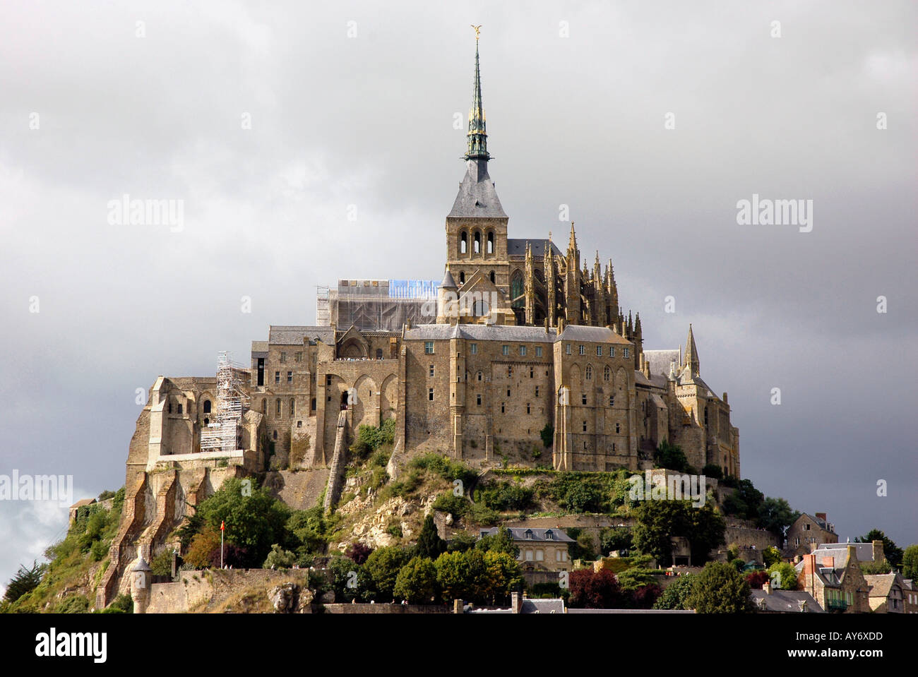 View of Mont Mount Saint Michel Wonder of the West Normandy English ...