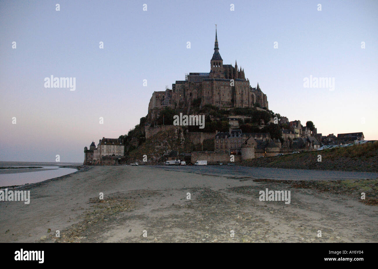 View of Mont Mount Saint Michel Wonder of the West Normandy English ...