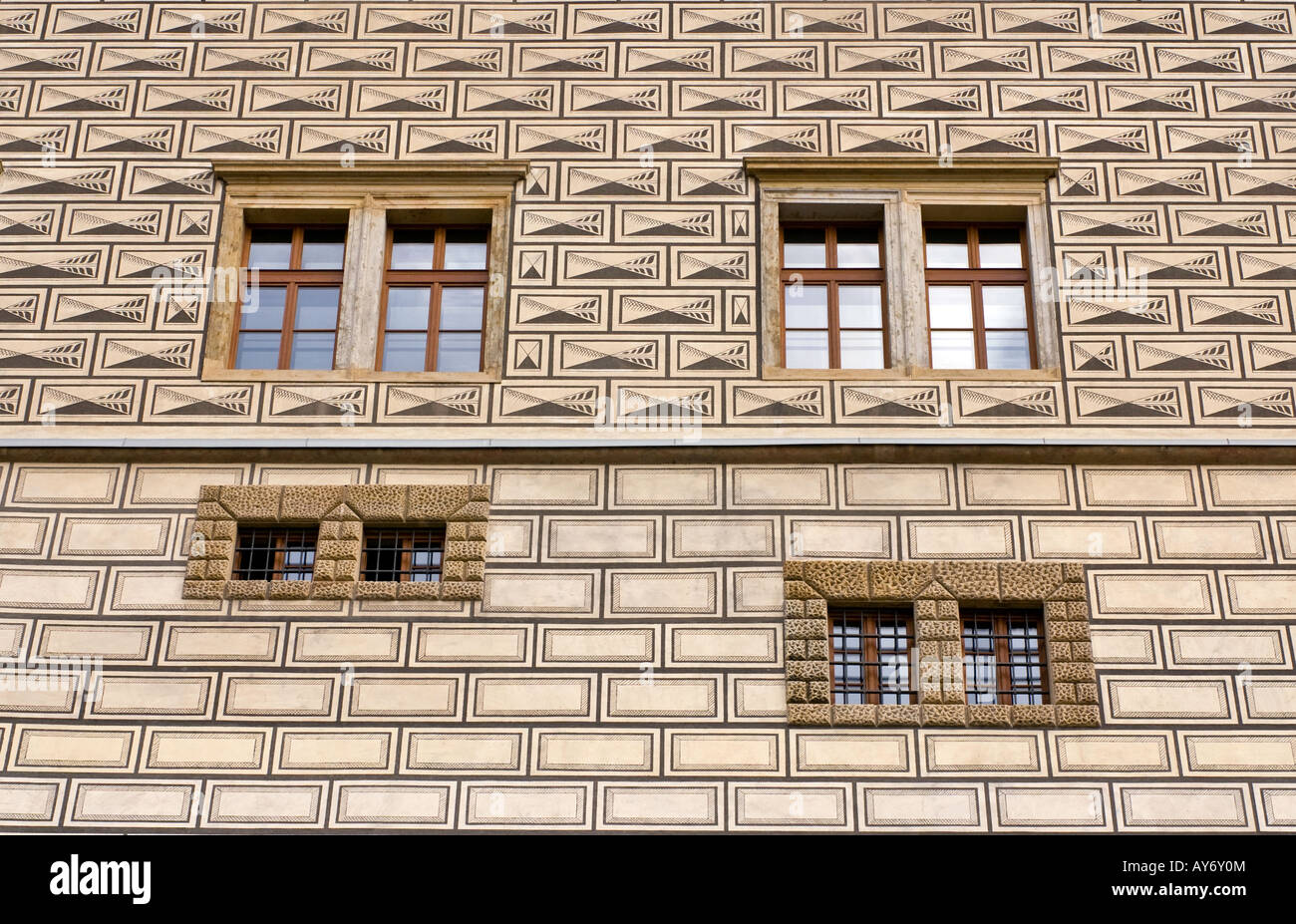 Sgraffito patterns hi-res stock photography and images - Alamy