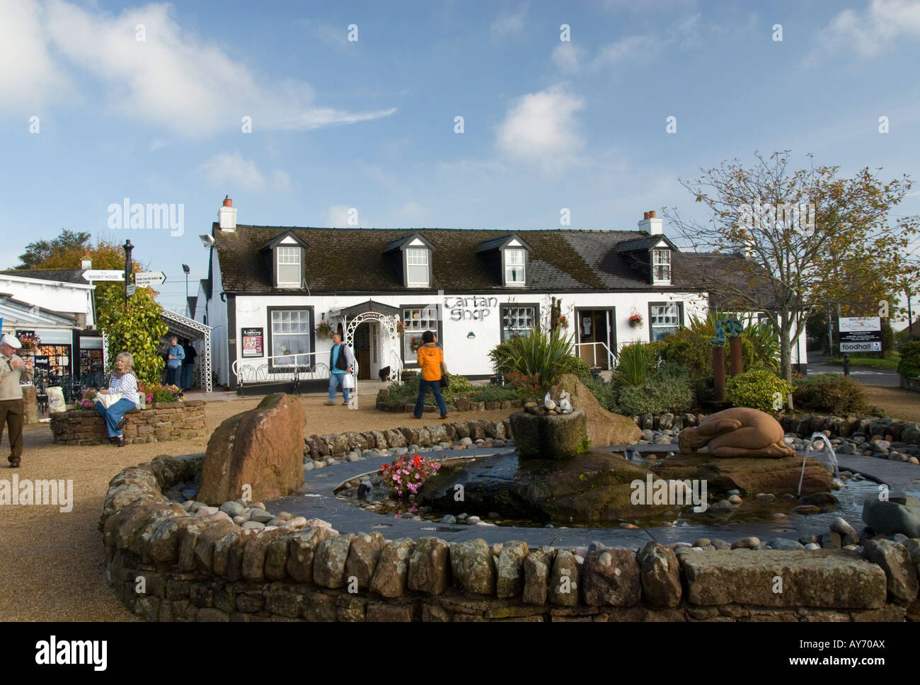 Tartan Shop at the Old Blacksmith's Shop Centre at Gretna Green ...