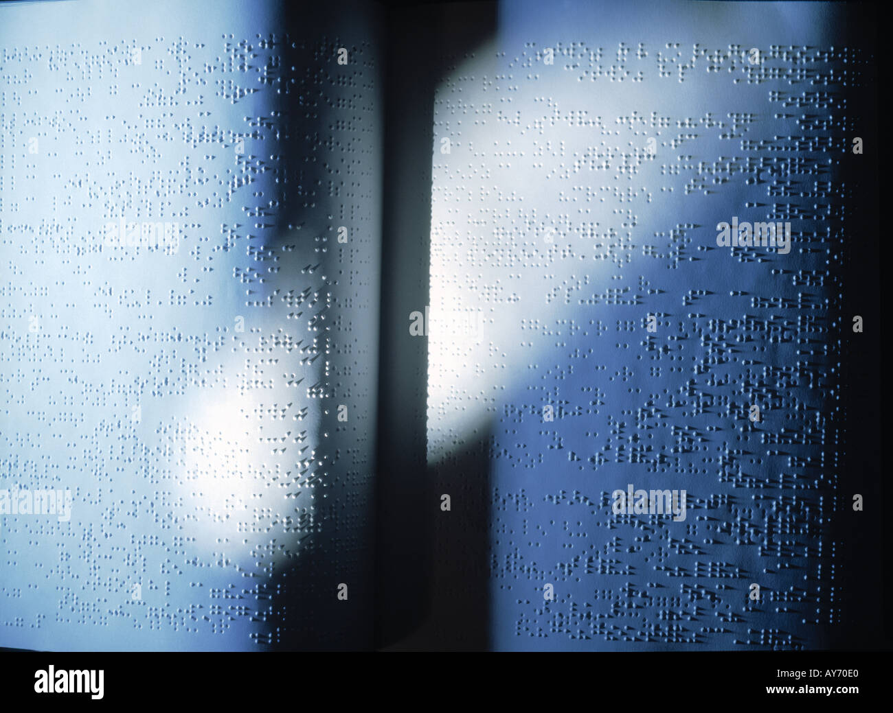 BRAILLE SCRIPT FOR BLIND FOUNDED BY LOUIS BRAILLE 1825 Stock Photo - Alamy