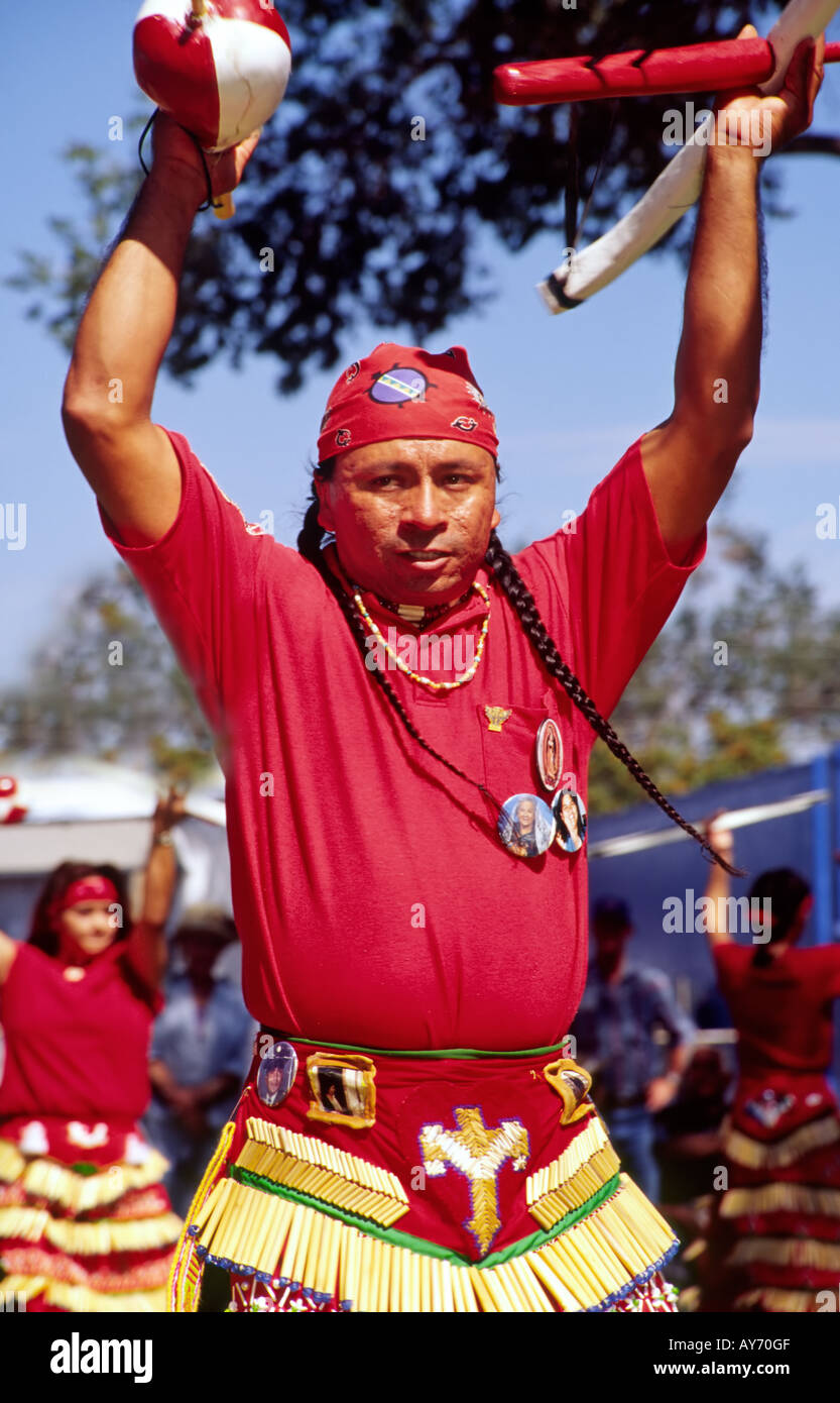 The ethnic dance troop Danza Matachin Pavo Real perform at the Cinco de ...