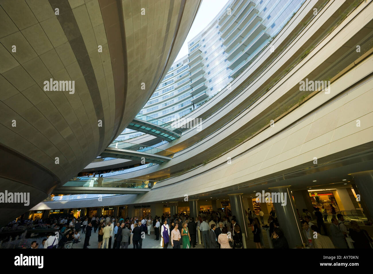 Kanyon shopping mall Levent Istanbul Turkey Stock Photo - Alamy