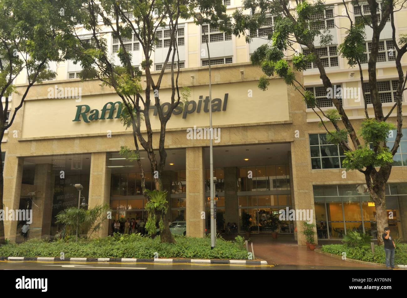 Raffles Hospital Singapore Stock Photo - Alamy