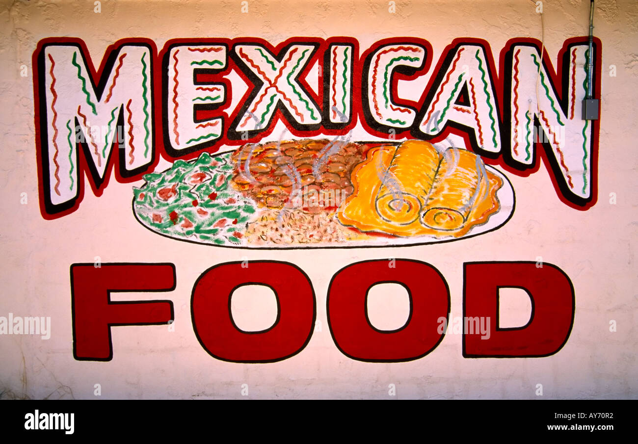 A painting of Mexican food makes for a nice mural, at the Cinco de Mayo ...