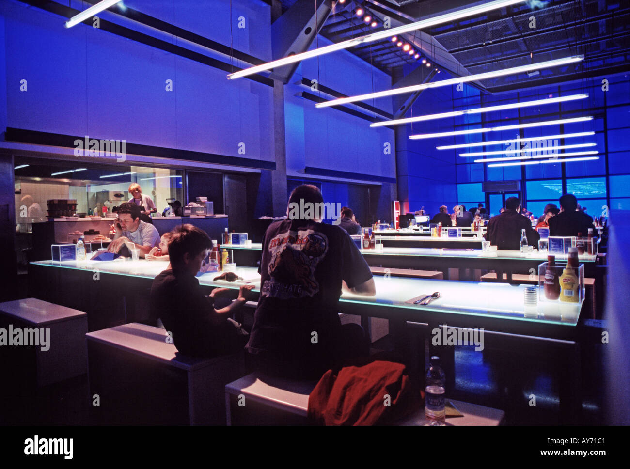 London Science Museum Cafe Stock Photo - Alamy